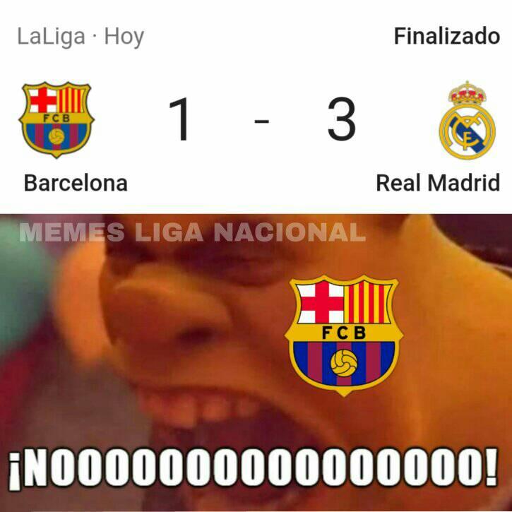 Los memes destrozan al Barcelona tras caer derrotado ante el Real Madrid