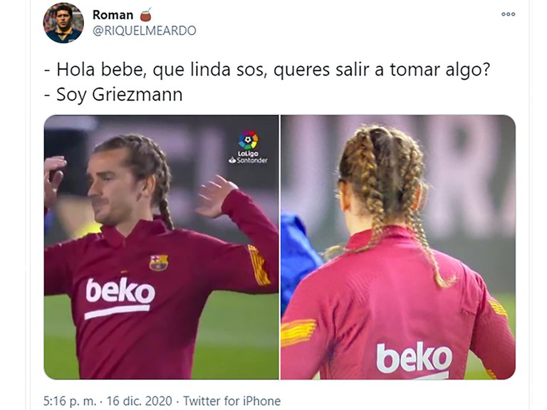 El curioso look de Antoine Griezmann que provocó una ola de memes en ...