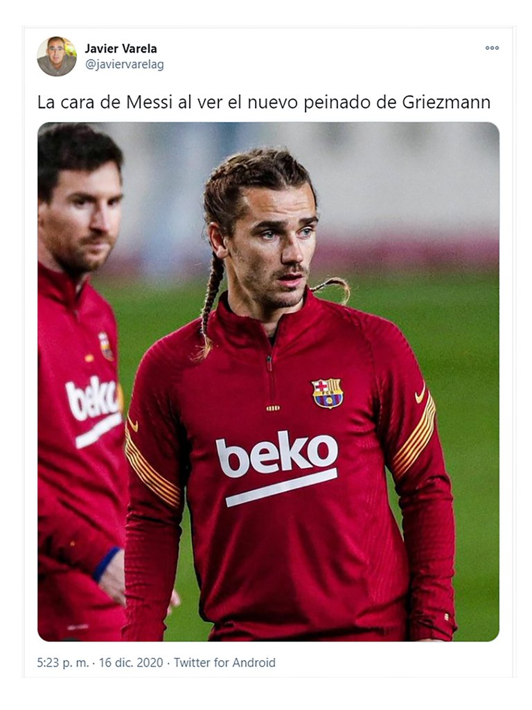 El curioso look de Antoine Griezmann que provocó una ola de memes en ...