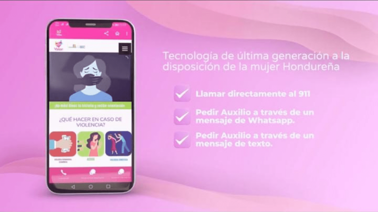 “Valor App Honduras”, un auxilio para familias que sufren violencia
