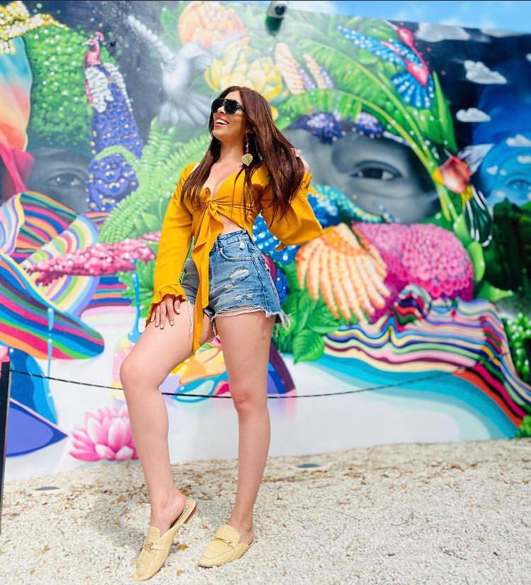 Las mejores fotografías de Laura Meza en sus vacaciones en Miami