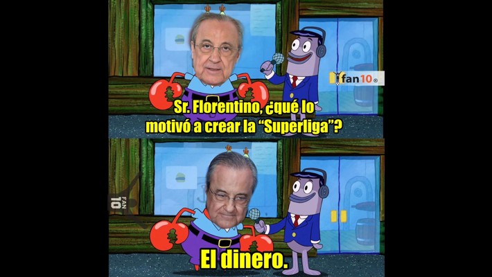 ¡A reír! con los divertidos memes que dejó la Super Liga Europea