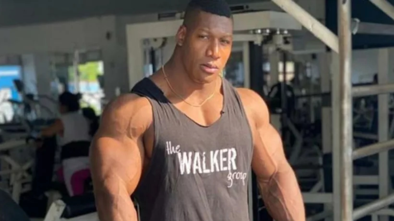 ¡Una locura! Así es 'Neckzilla', el fisicoculturista colombiano con el ...