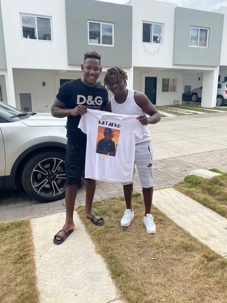 La Taflo revela cómo nació la amistad con el futbolista del Olimpia ...