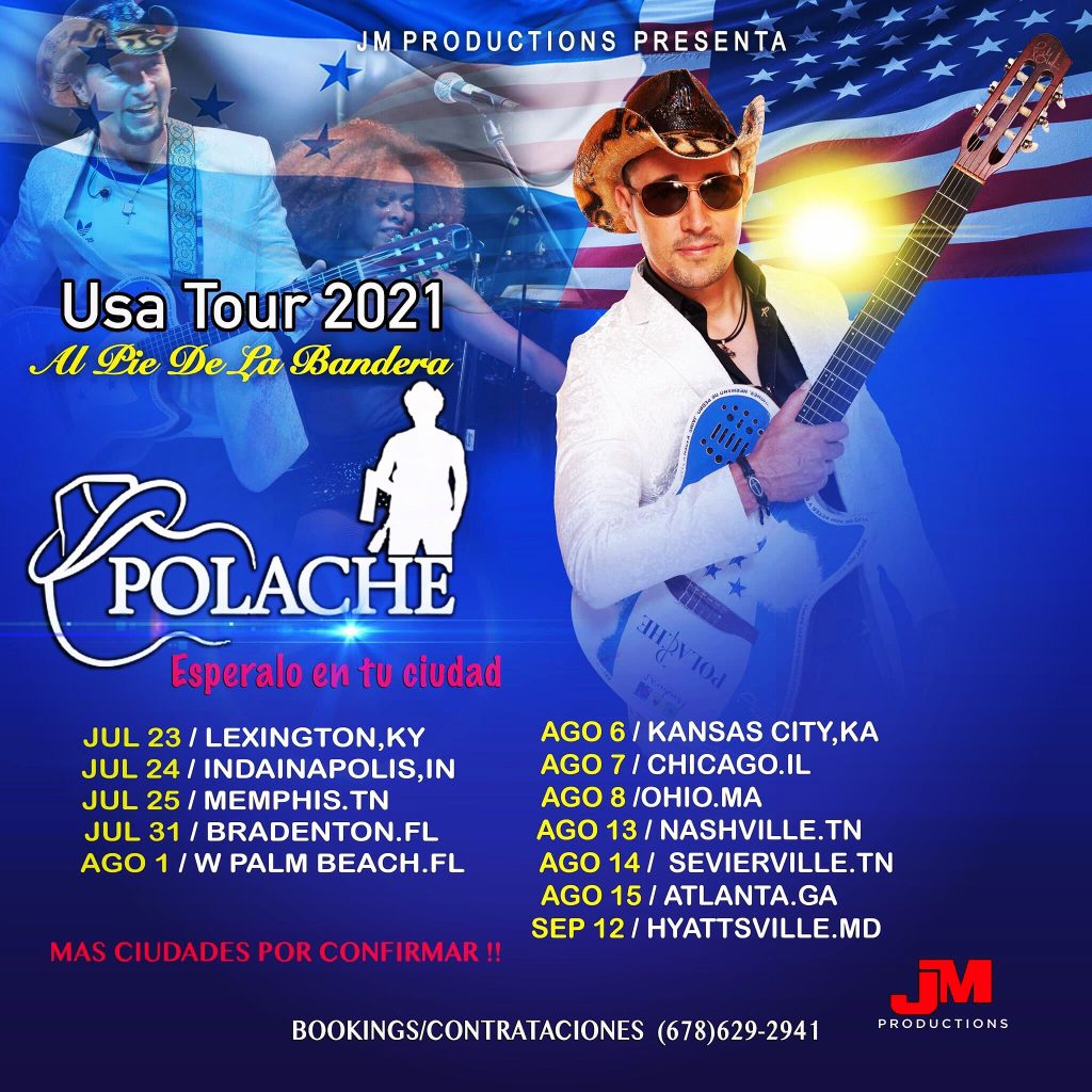 ¡Atención hondureños en Estados Unidos! Polache anuncia gira y estas ...