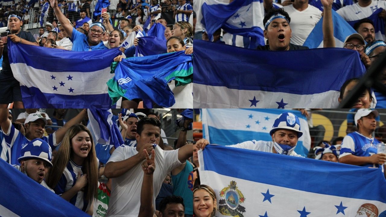 ¡Emoción y orgullo! Hondureños llenaron el BBVA de Houston para apoyar ...