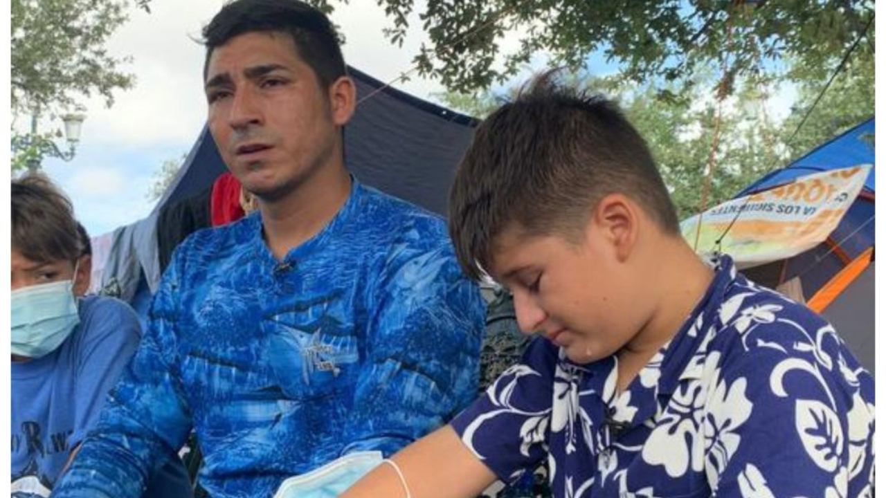 'No ha parado de llorar'; niño hondureño fue expulsado a México tras ...