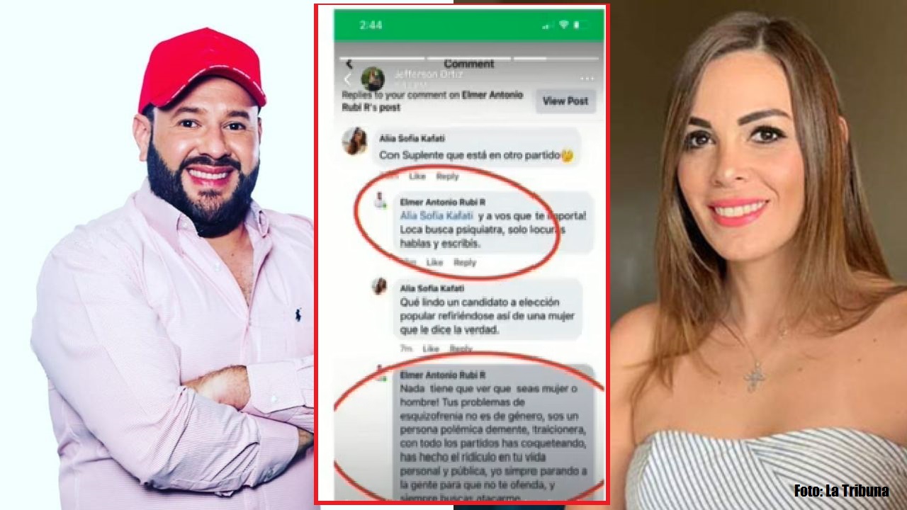 'Loca, esquizofrénica y ridícula', candidato a diputado liberal insulta ...