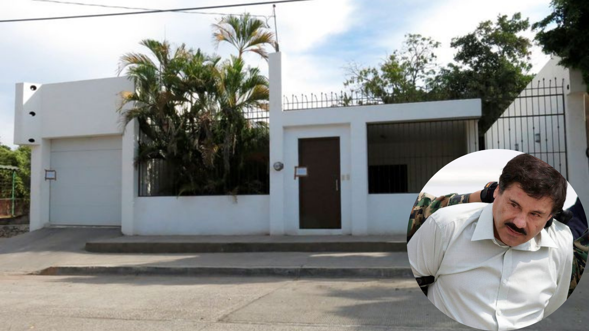 Rifan la casa que sirvió de escondite para 'El Chapo' Guzmán