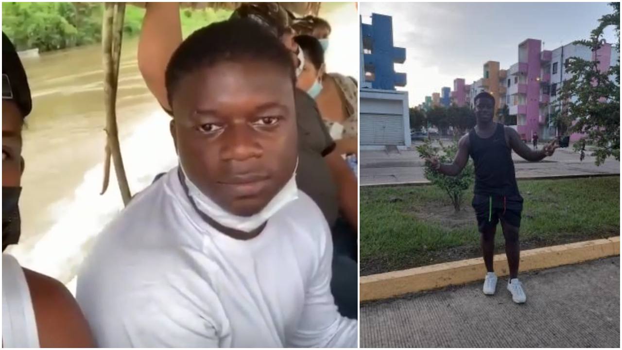 A bordo de una lancha, así fue captado La Taflo en su viaje rumbo a ...