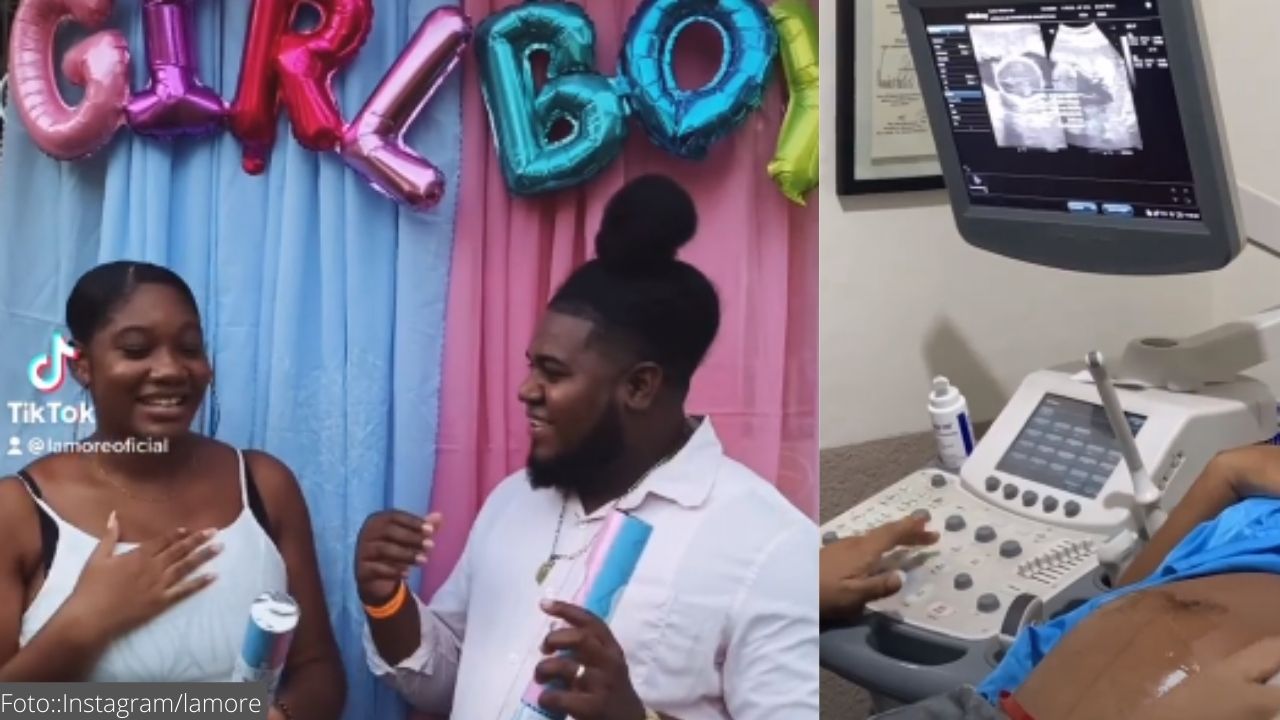 La More compartió con sus seguidores la revelación del sexo de su bebé