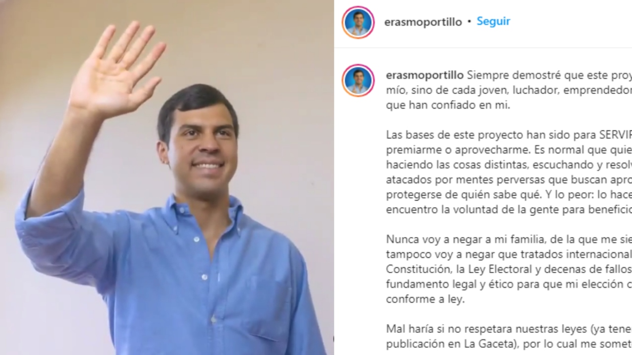 Erasmo Portillo: ‘Es normal que quienes estamos haciendo las cosas ...