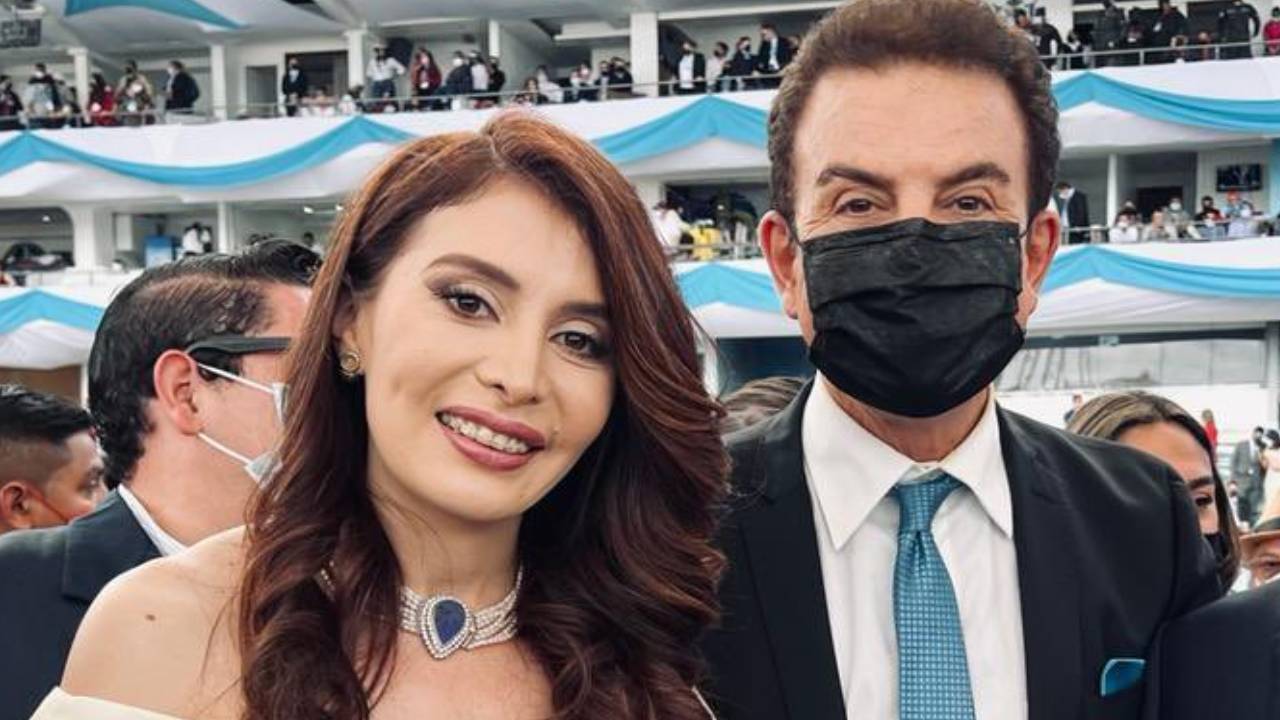 Iroshka Elvir de Nasralla se presenta como la 'segunda dama' de Honduras