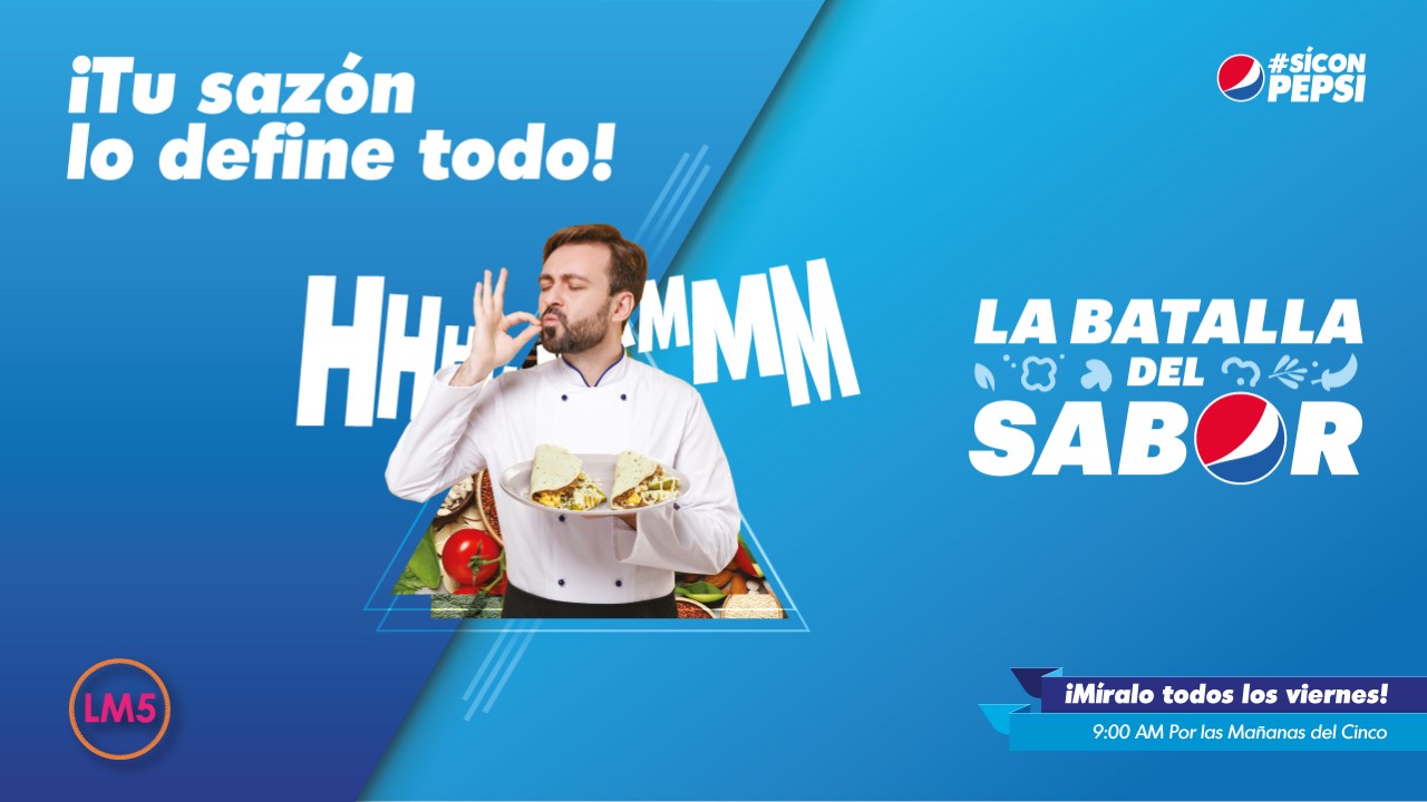 La Batalla del Sabor de Pepsi ya tiene a sus 4 participantes seleccionados