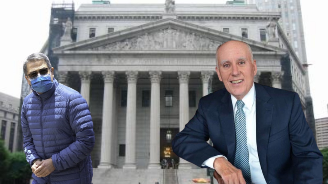 Cara a cara: Juan Orlando Hernández y el juez Kevin Castel este martes ...