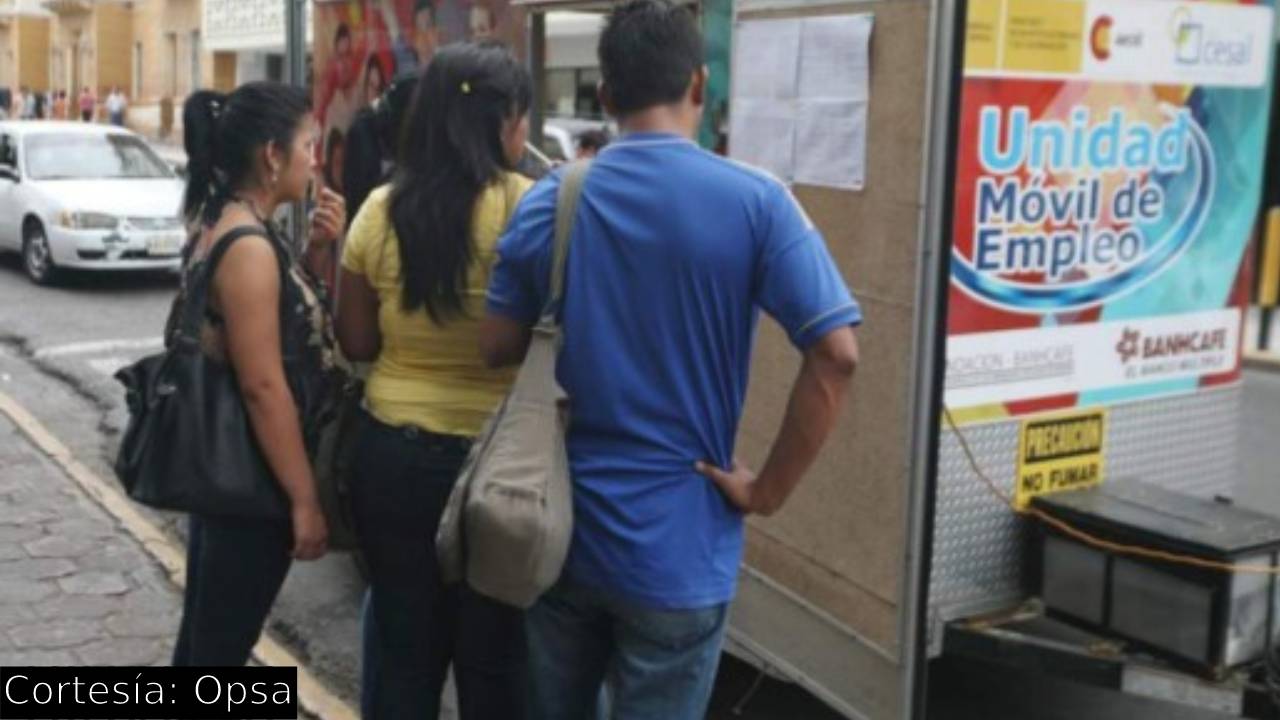 4 de cada 10 desocupados en Honduras son menores de 25 años