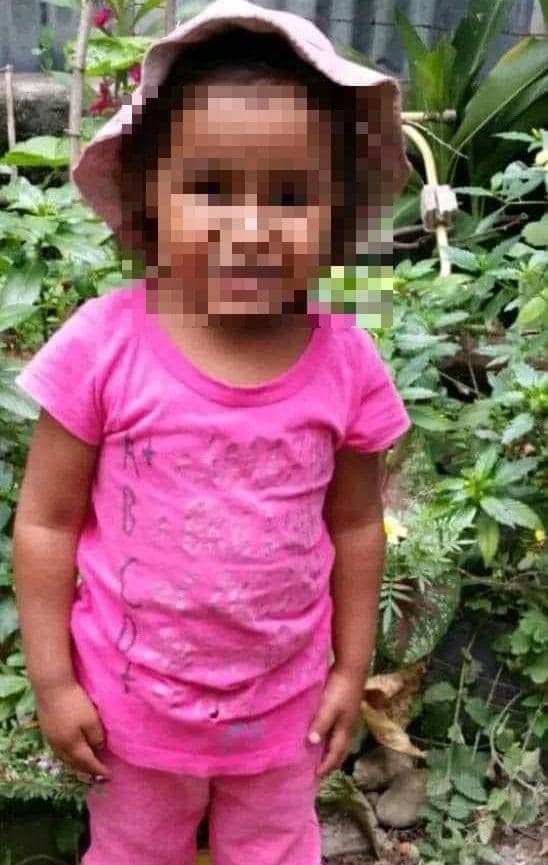 Emily Canales, la niña de 5 años encontrada sin vida en Siguatepeque