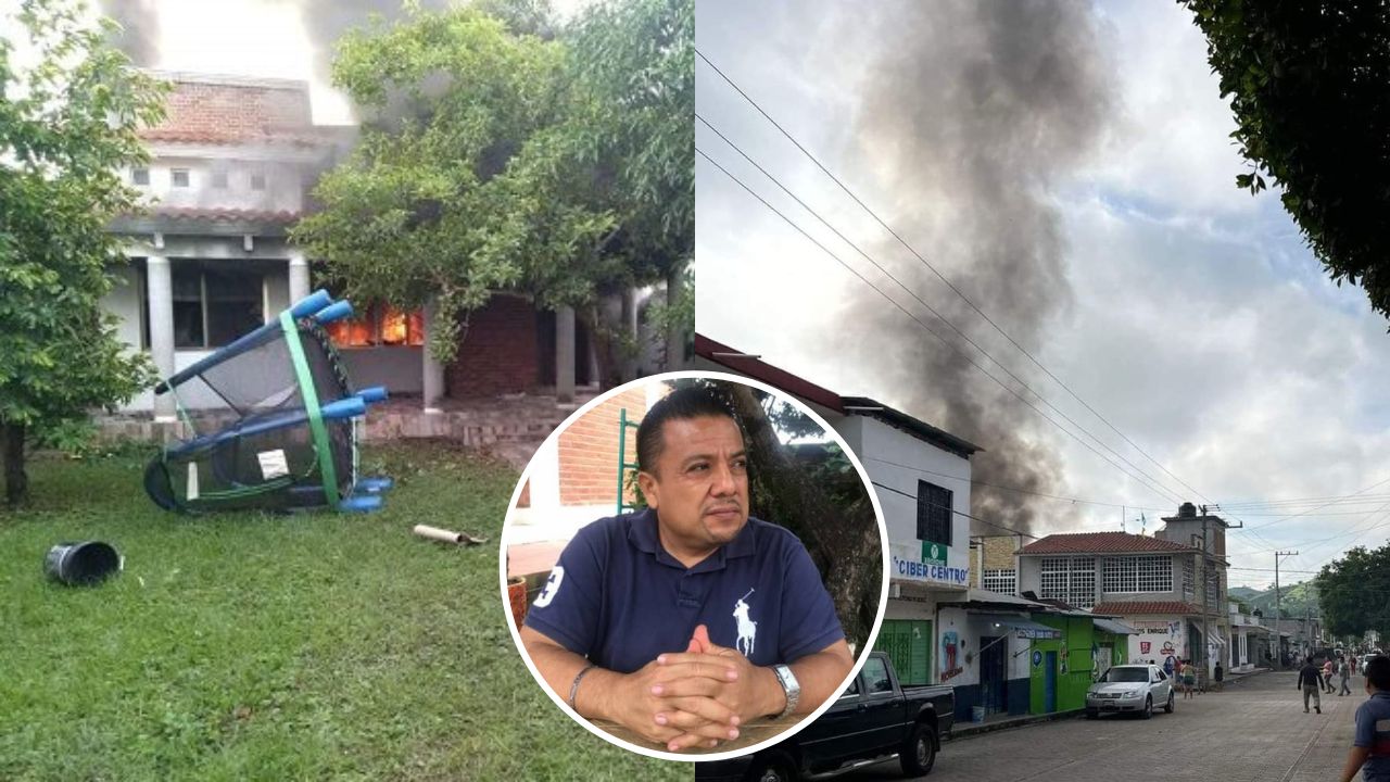Queman casa y negocio de alcalde al sur de México