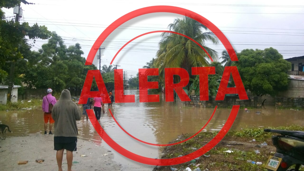 ¡Atención! Activan sirenas de evacuación por amenaza de inundaciones en La Lima, Cortés