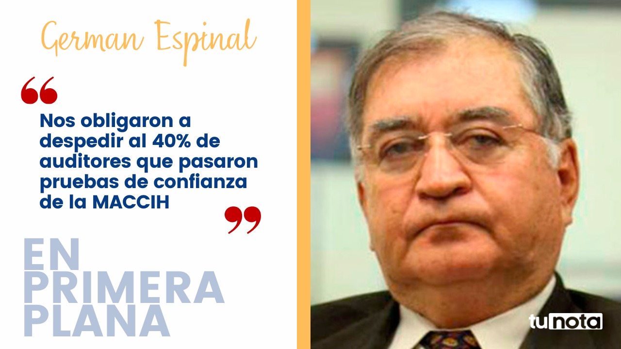 'Nos obligaron a despedir al 40% de auditores': German Espinal, comisionado de la Unidad de ...