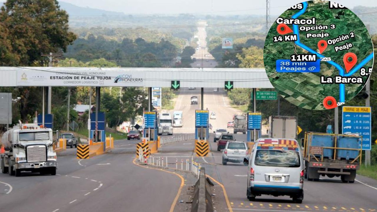 Peaje de Santa Cruz de Yojoa se removerá al kilómetro 193, entre La ...