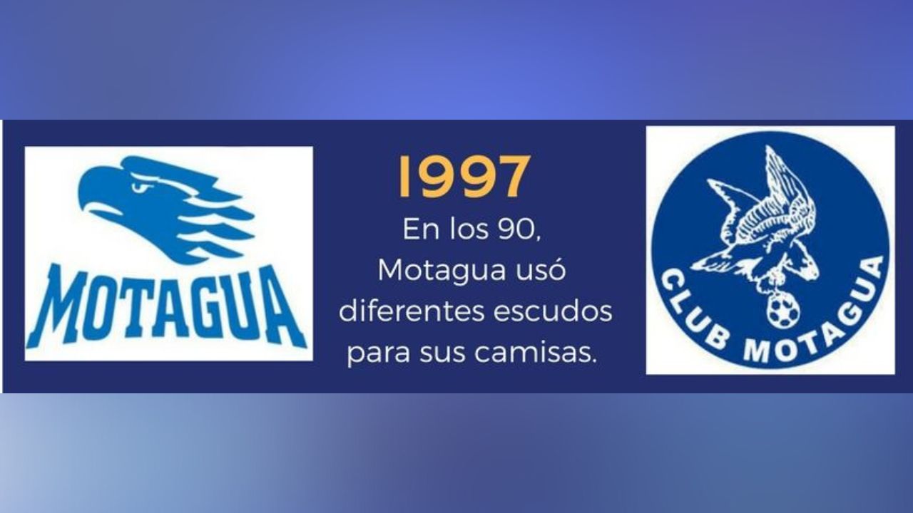Logo del Motagua, los cambios que ha tenido el escudo de las Águilas a ...