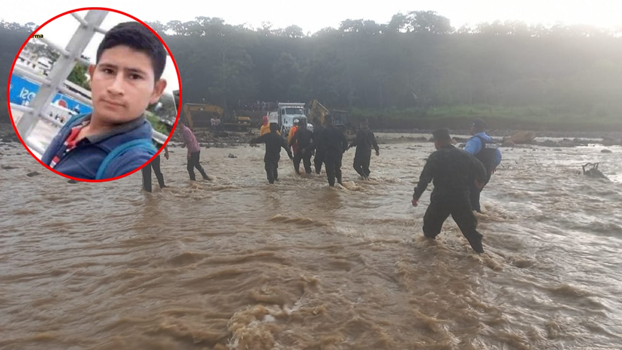 Video: hombre es arrastrado por las embravecidas aguas de un río en ...