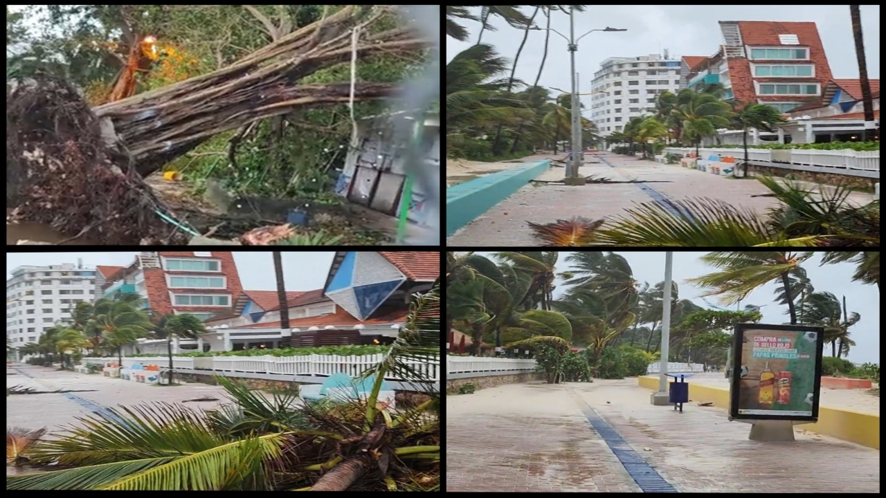 VIDEOS: Lo más impactante del huracán Julia a su paso por San Andrés ...