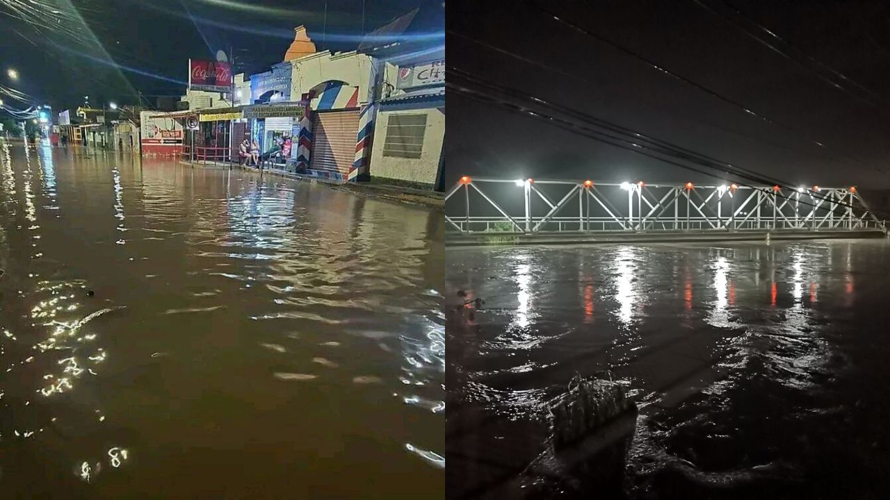 Río Chamelecón se desbordó y provocó inundaciones en La Lima ante ...