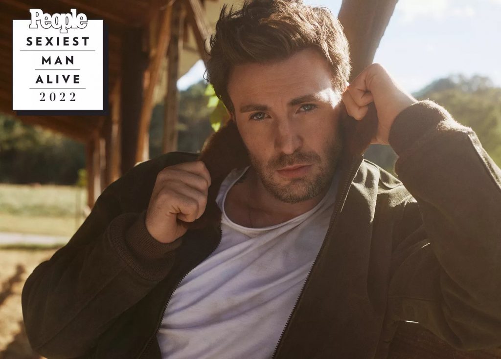 Chris Evans, el hombre vivo más bello del 2022, según People