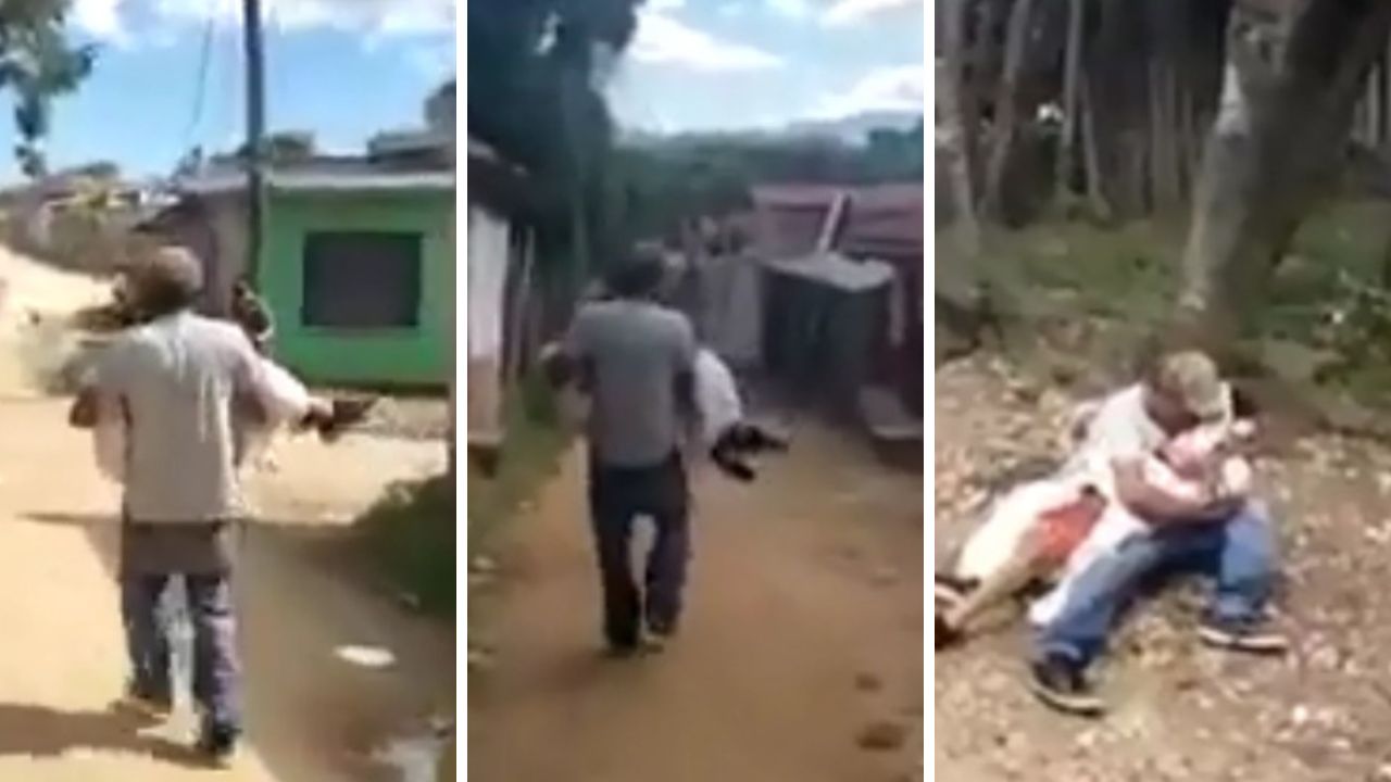 ¡desgarrador Padre De Niño Asesinado En Guaimaca Cargó El Cuerpo De Su