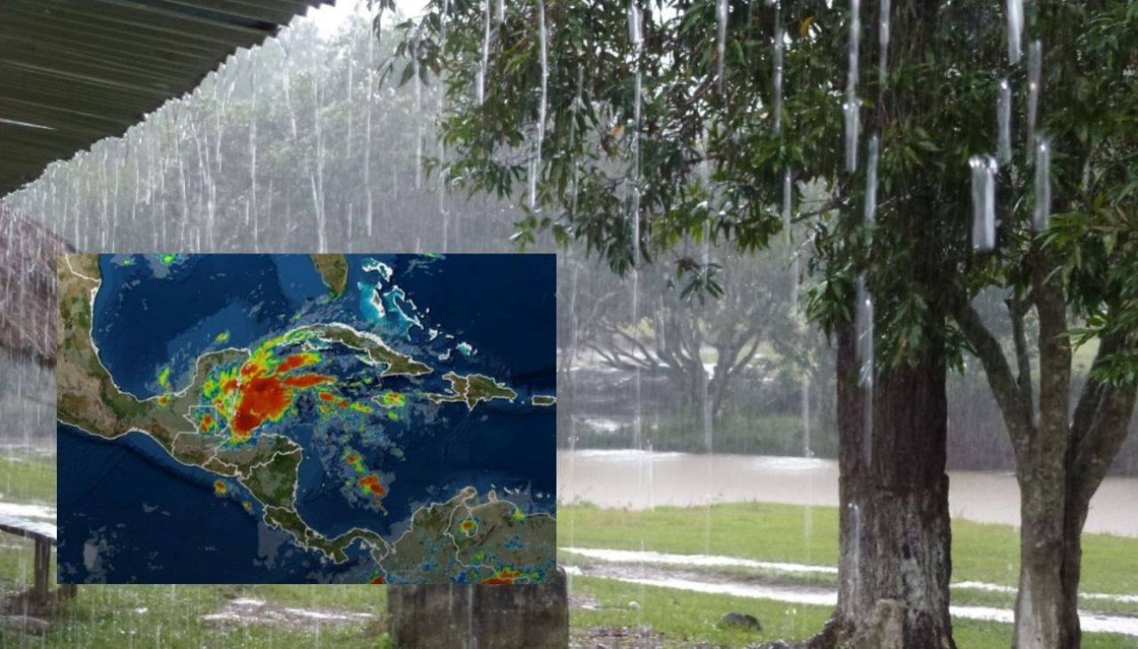 Clima hoy en Honduras, lluvia y chubascos moderados en el país por Tormenta Tropical Lisa