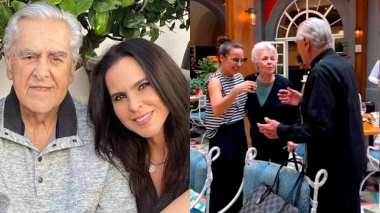 '¿Quién es?': Padre de Kate del Castillo no reconoce a su hija en un ...