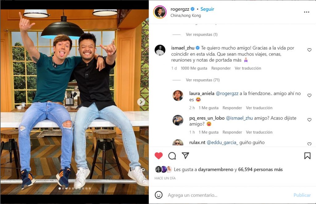 ¿Son pareja? Roger González, exconductor de Zapping Zone envía tierno ...