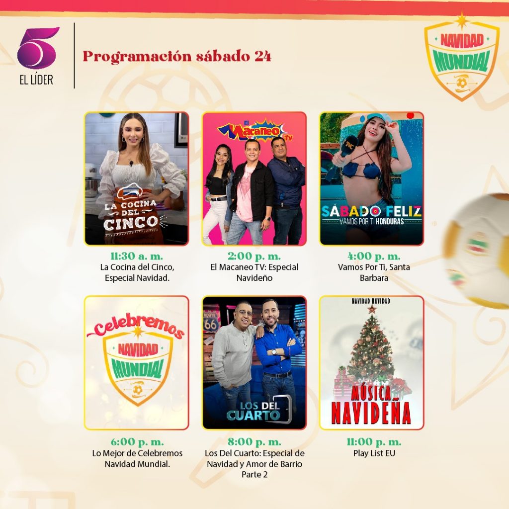 En Canal 5 Despidamos juntos este 2022 con una programación llena de ...