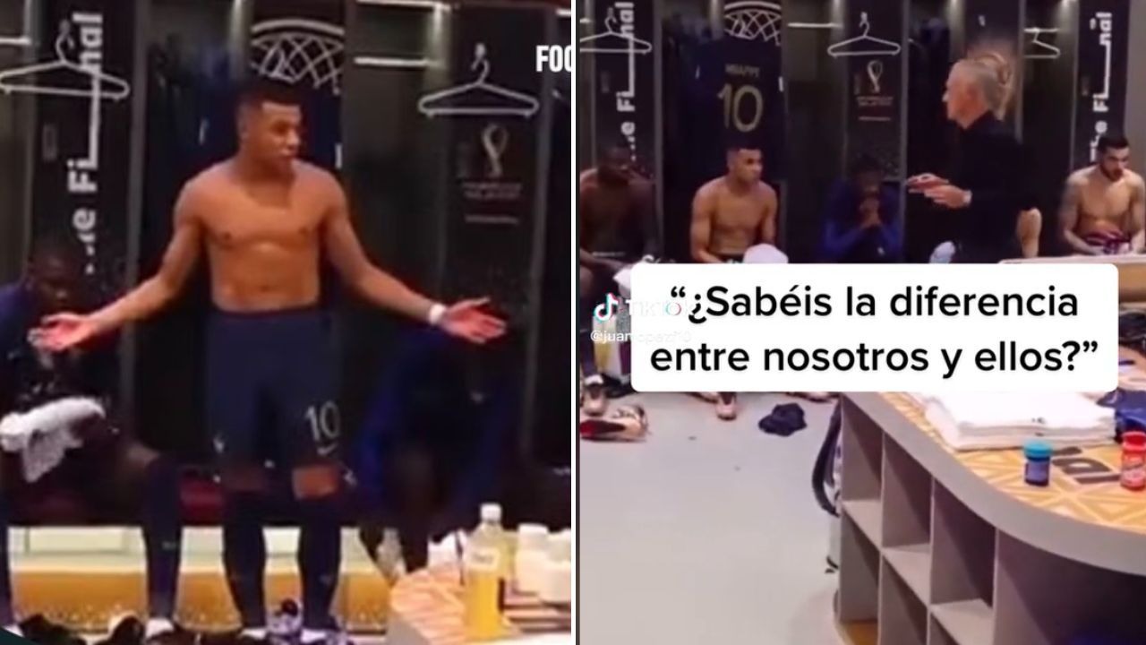 Las palabras de Deschamps a la Selección de Francia en el medio tiempo ...