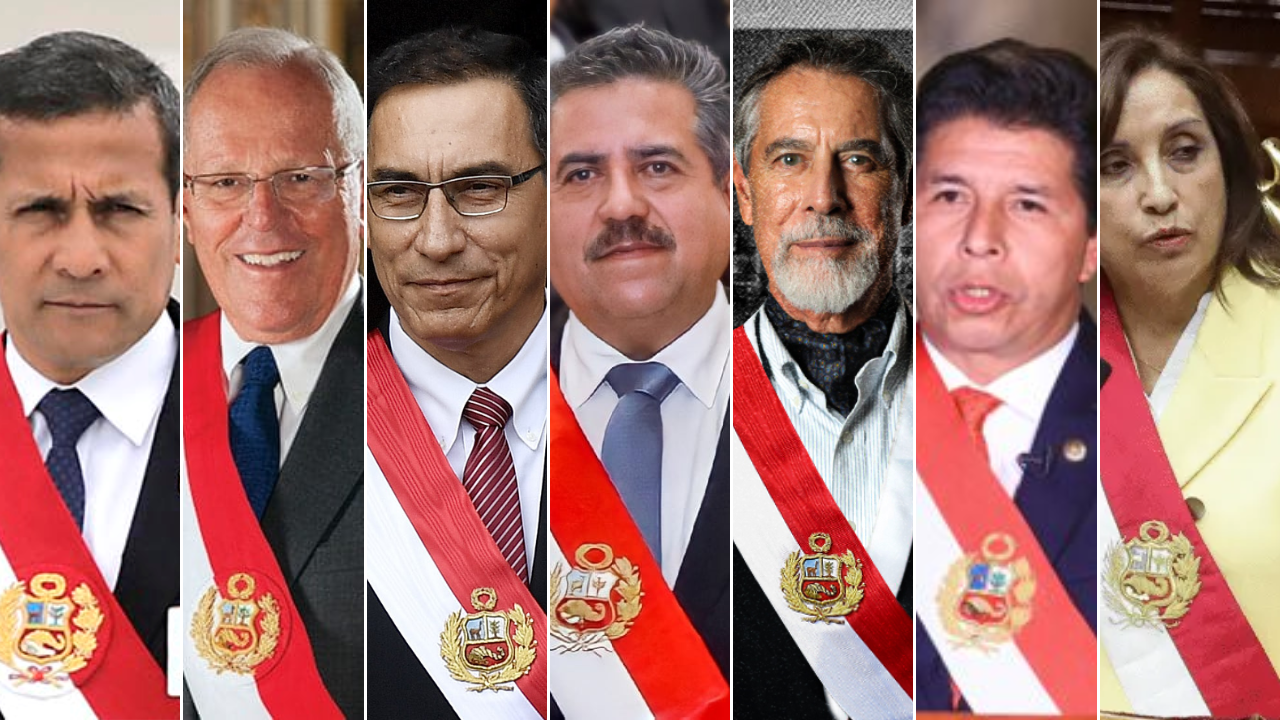 Golpe de Estado Perú, estos son los 7 presidentes que ha tenido en 10 ...