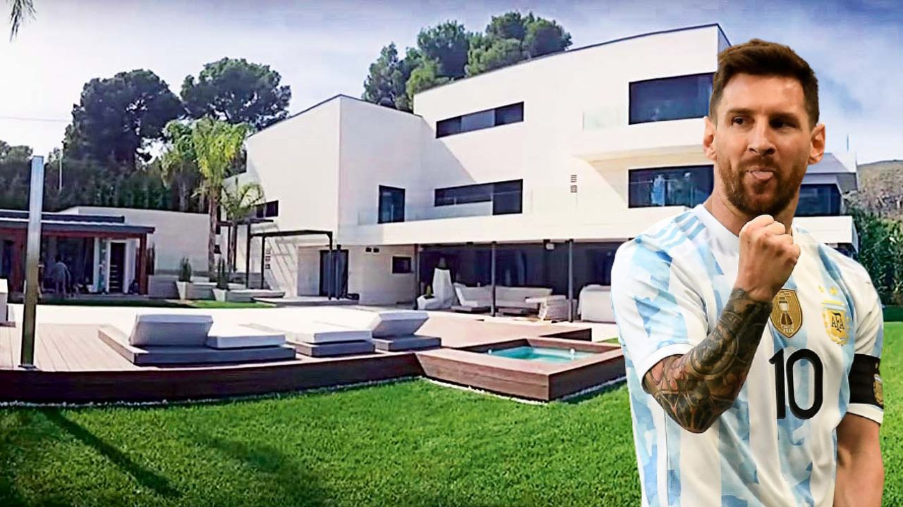 ¿Cuántas habitaciones tiene la casa de Messi?, precio y dónde está ...