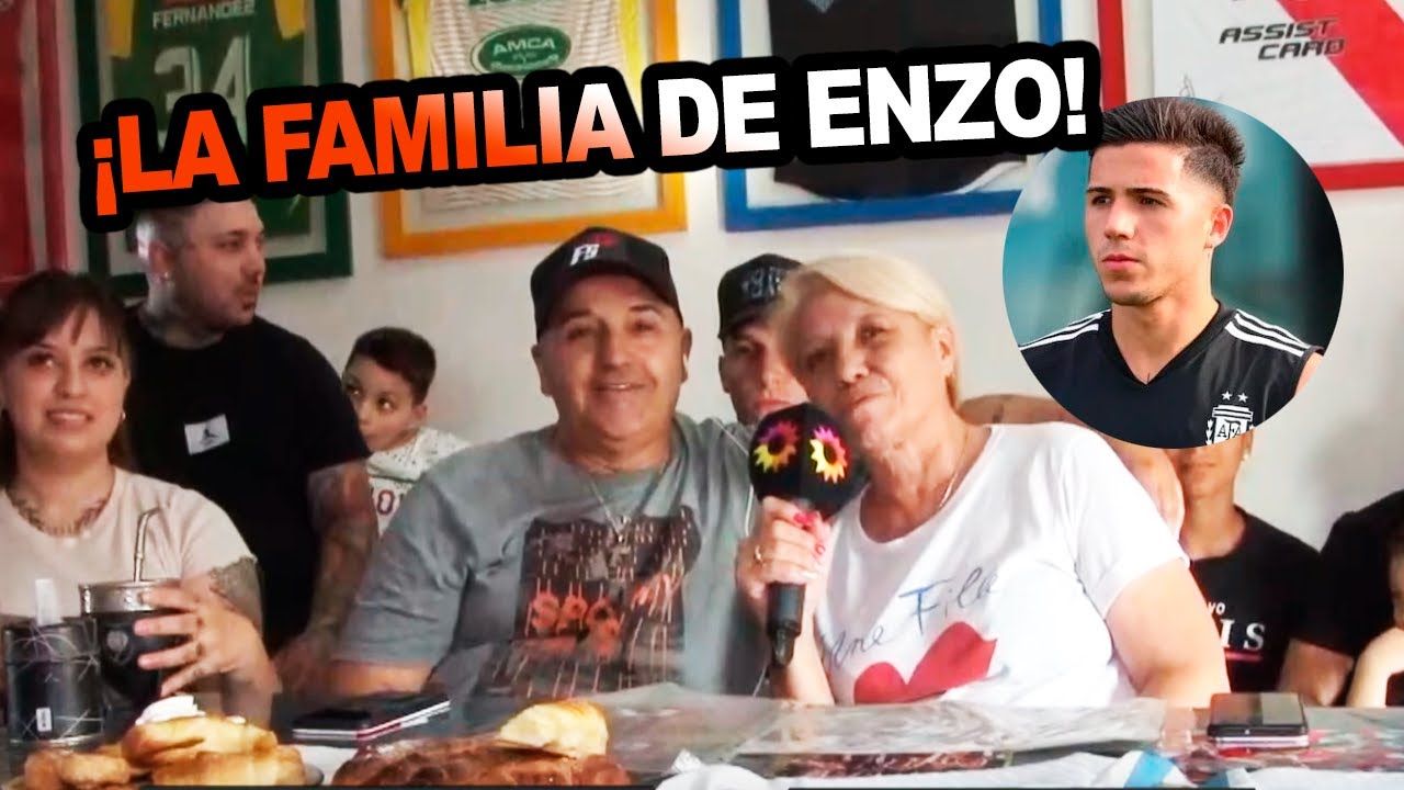 Enzo Fernández padres, ¿Quiénes son los papás y familia del futbolista ...