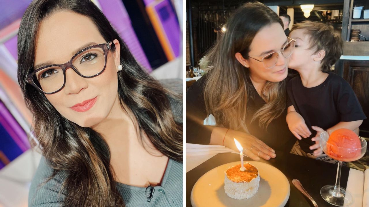¡Son idénticos! Carmen Boquín comparte foto del rostro de su hijo por ...