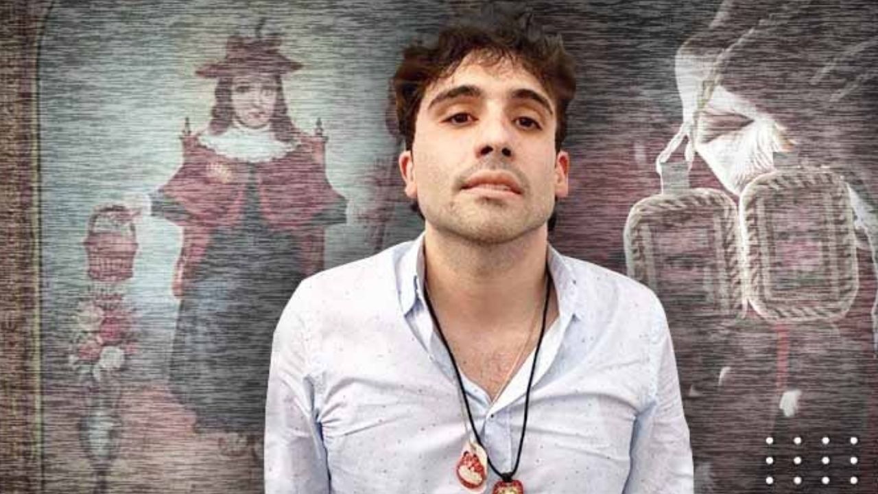 ¿Qué significan los escapularios que porta Ovidio Guzmán?