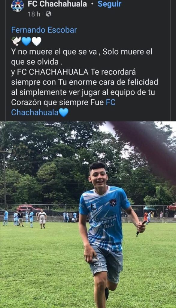 ¡Consternación! Así recordaron a Fernando Escobar, uno de los fallecidos en accidente en Omoa