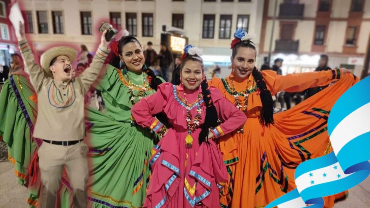 ¡Orgullo catracho! Grupo folclórico gana primer lugar de concurso en Europa