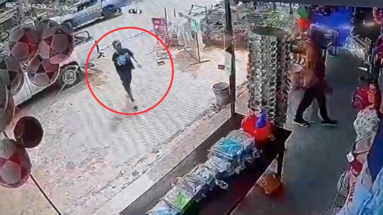 Video: Captan a menor robando en una tienda en Danlí