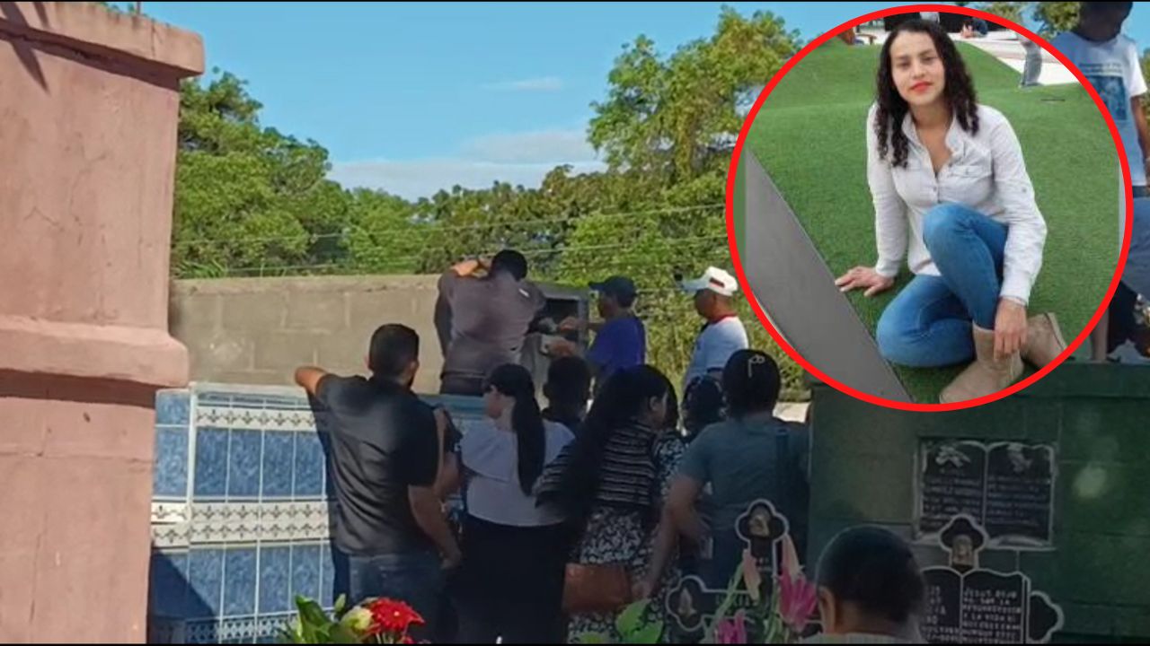 'Esto es muy terrible': Dan último adiós a hondureña asesinada por su pareja en Perú