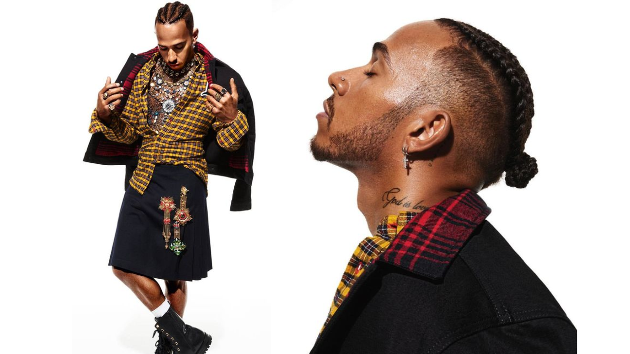 Moda: Lewis Hamilton, el corredor de Formula 1 luce sus mejores looks