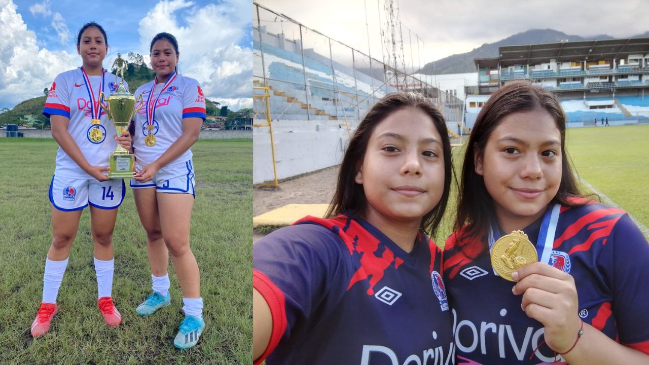 Amsi y Addy, las gemelas que comparten pasión por el fútbol