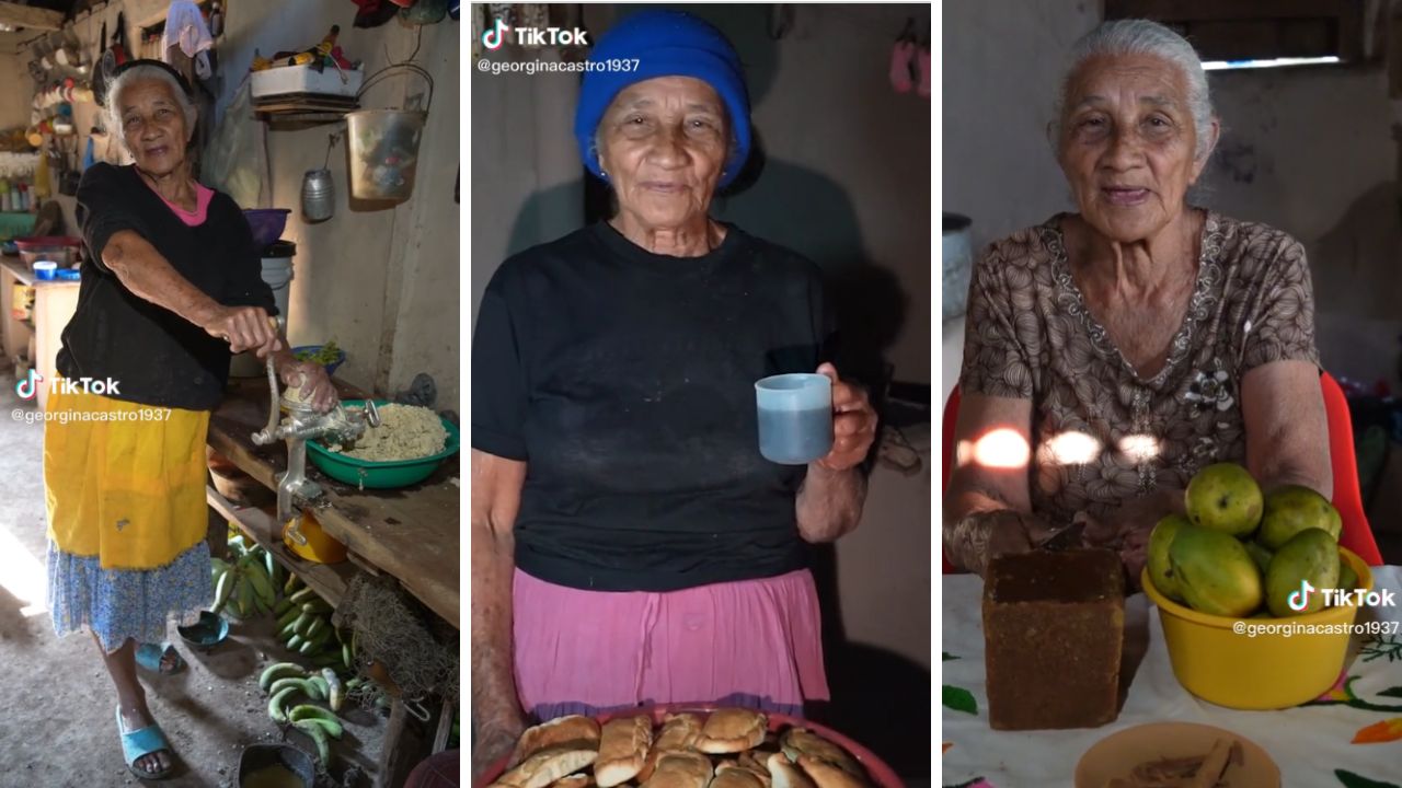 Ella es Georgina Castro, la abuelita hondureña que conquista TikTok