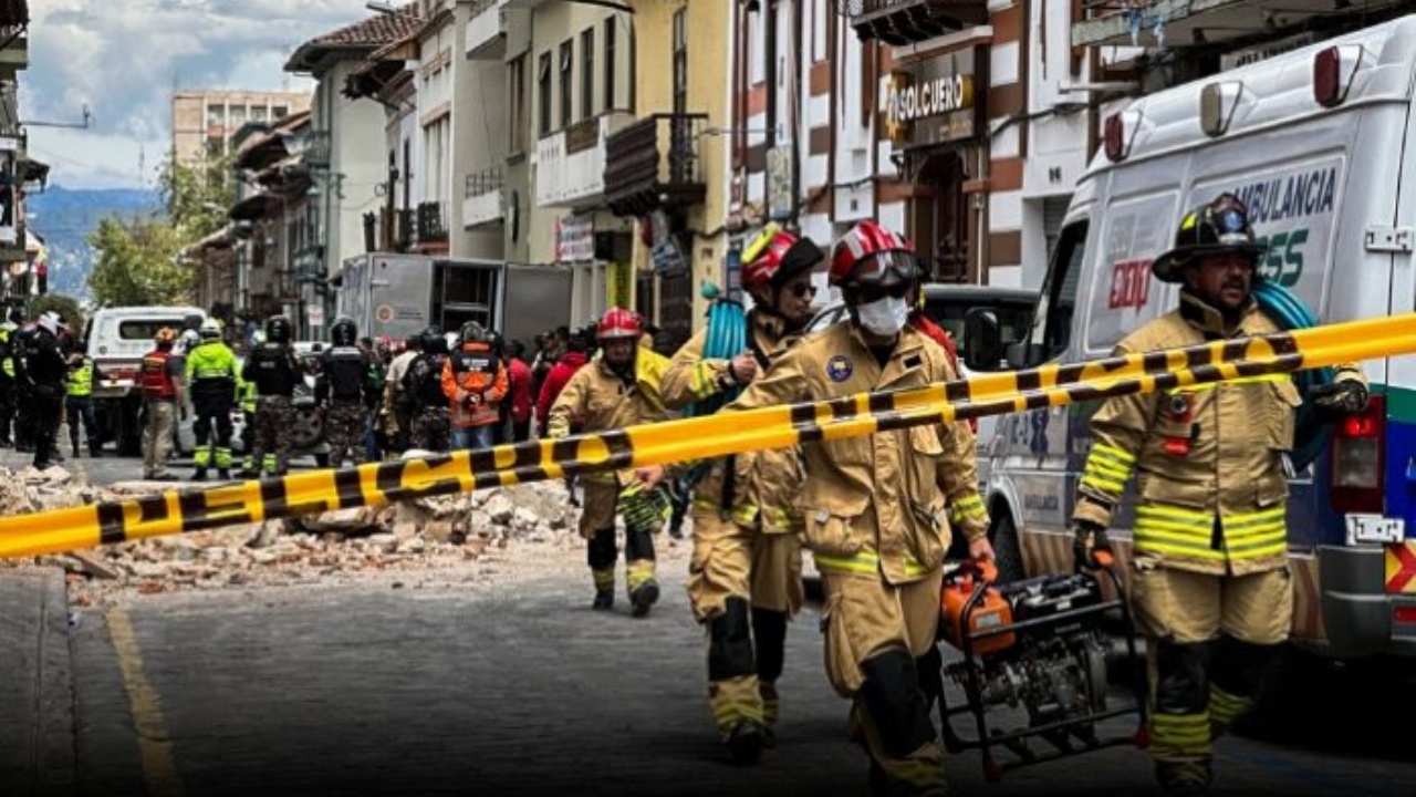 A 446 asciende la cifra de heridos por el sismo de 6,5 grados en Ecuador
