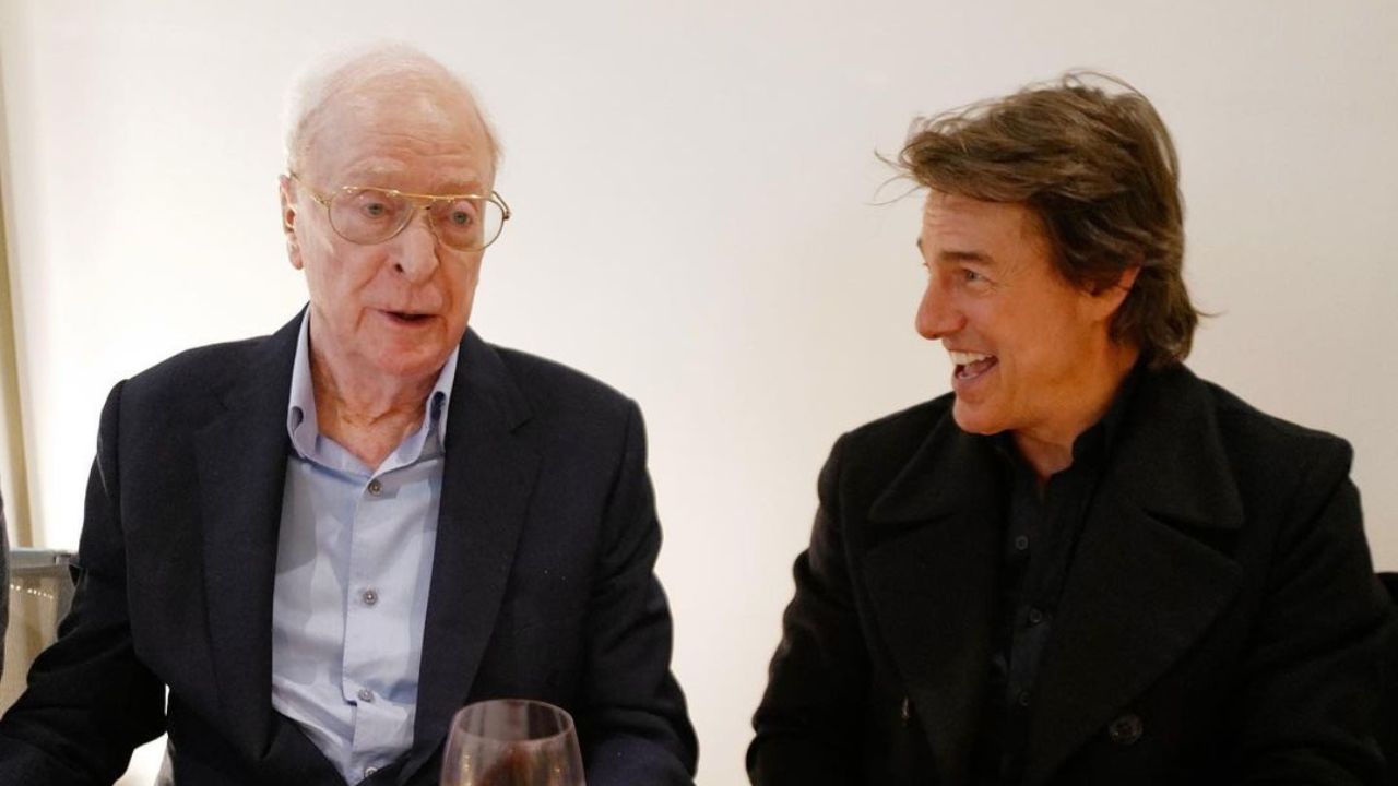 Tom Cruise reaparece en el cumpleaños 90 del actor Michael Caine